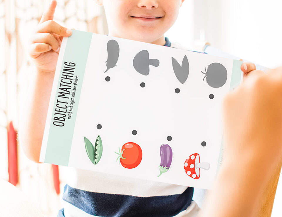 Visual Discrimination: Shadow-Matching Activities - Improve Visual Acuity