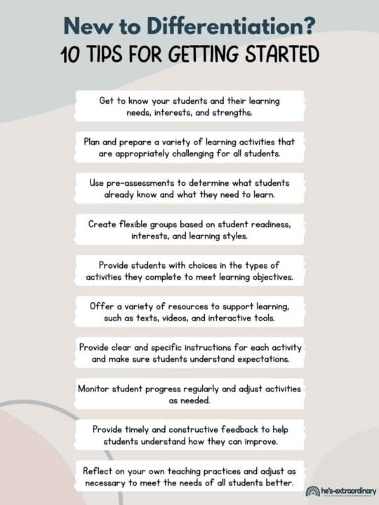 5 Common Obstacles in Differentiation & How to Overcome Them