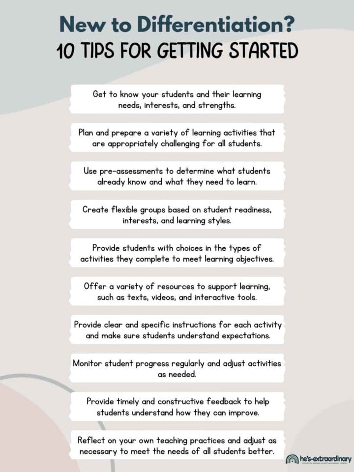 5 Common Obstacles in Differentiation & How to Overcome Them