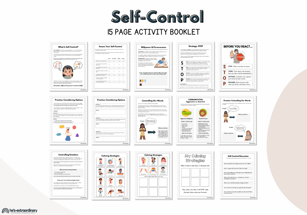 10 Ways to Help Your Child Develop Self-Control