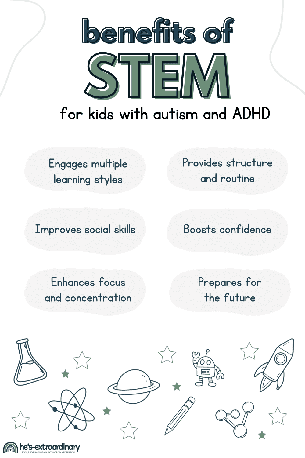 Benefits of STEM for Kids with ADHD & Autism