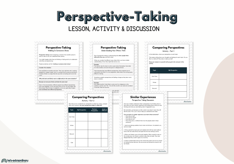 Fun Activities and Tools for Building Perspective-Taking Skills in Kids