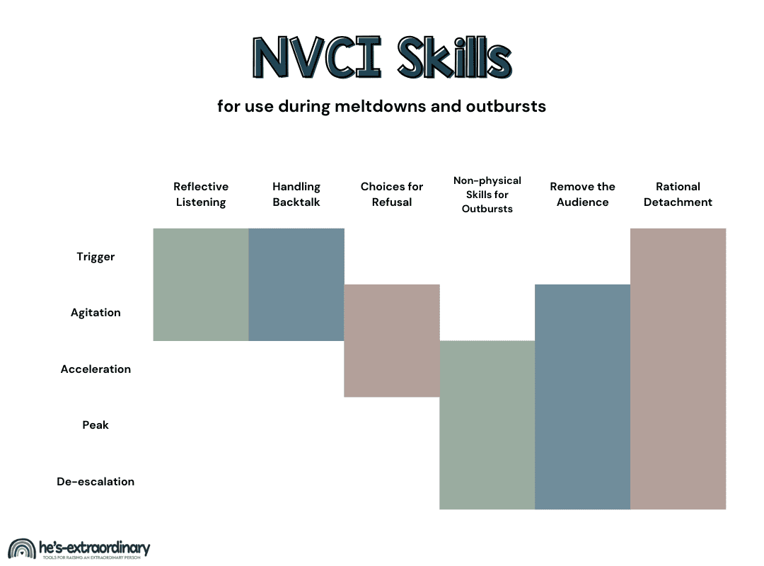 6 Powerful NVCI Skills for Handling Meltdowns - All Parents Should Know