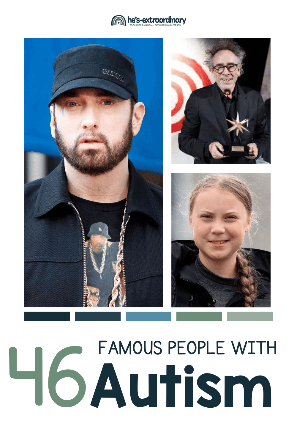 50 Famous Autistic People