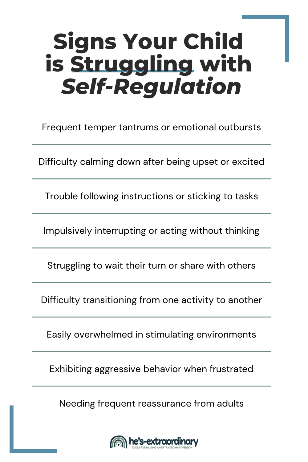 What Is Self-Regulation?