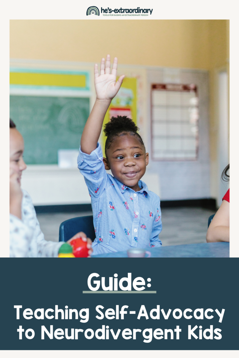 Guide: Teaching Self-Advocacy to Neurodivergent Kids
